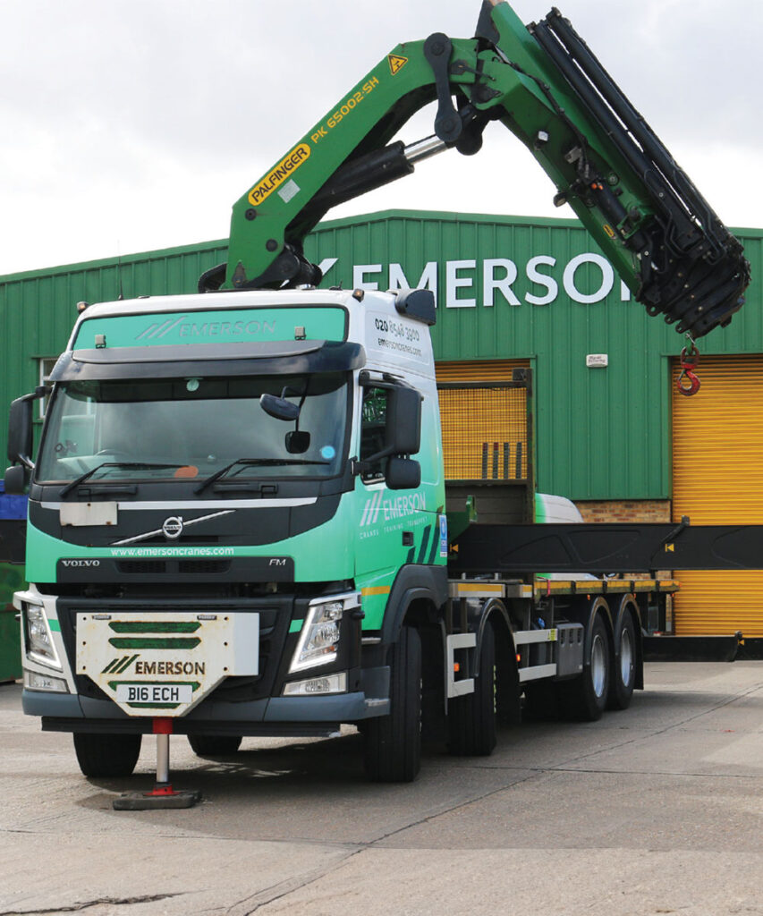 Volvo FM 32 Tonne 65TM | HIAB Truck Hire | Emerson Cranes